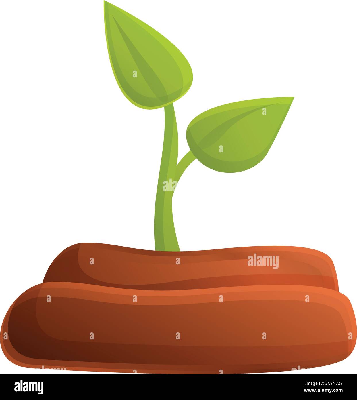 Fertilizer plant icon. Cartoon of fertilizer plant vector icon for web ...