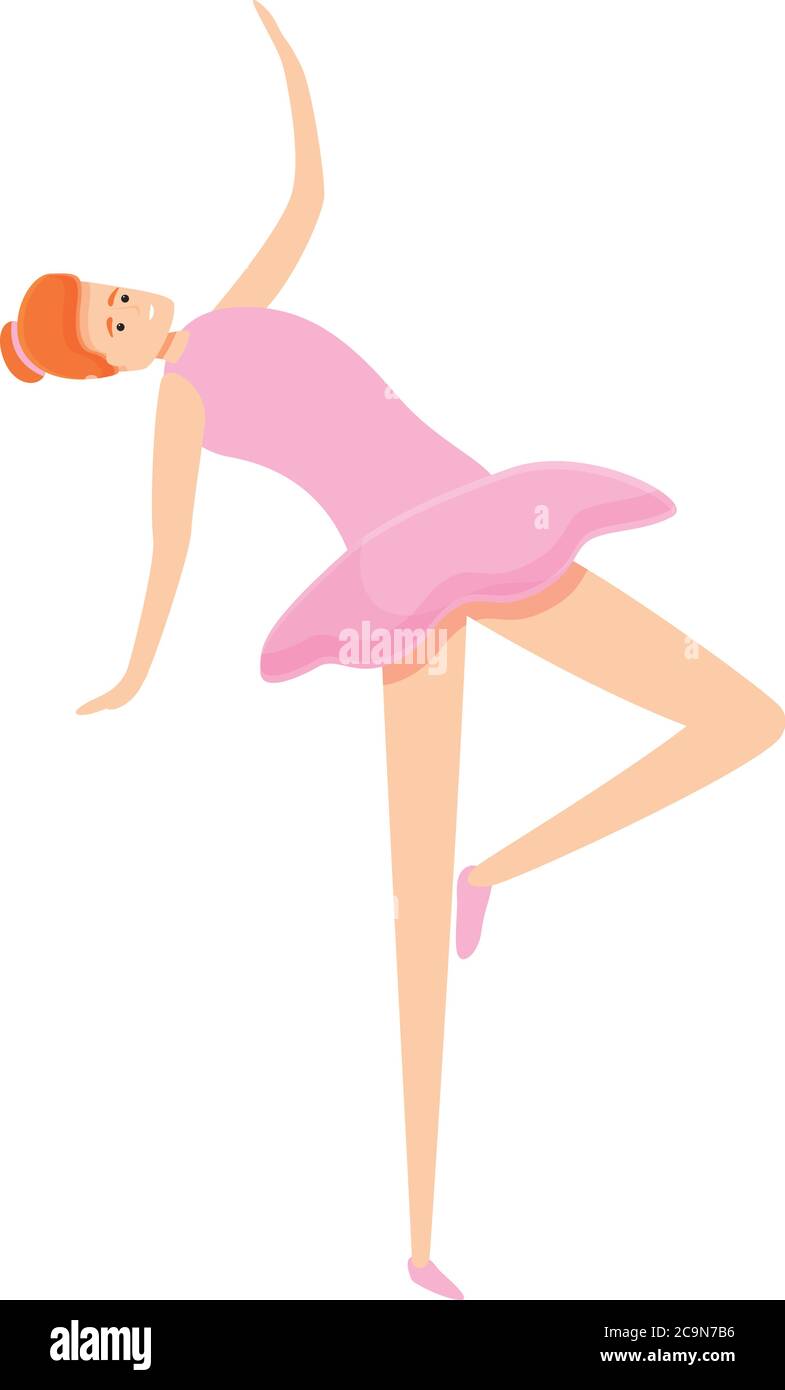 Studio ballerina icon. Cartoon of studio ballerina vector icon for web ...