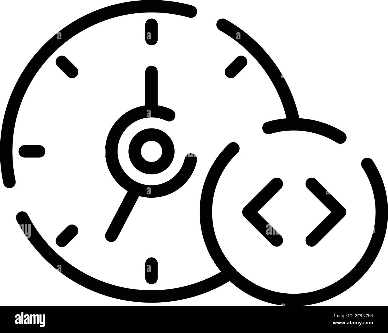 Clock operating system icon, outline style Stock Vector Image & Art - Alamy Clock operating system icon, outline style Stock Vector Image & Art - Alamy