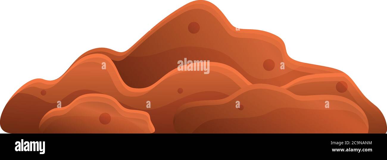 Fertilizer soil icon. Cartoon of fertilizer soil vector icon for web ...