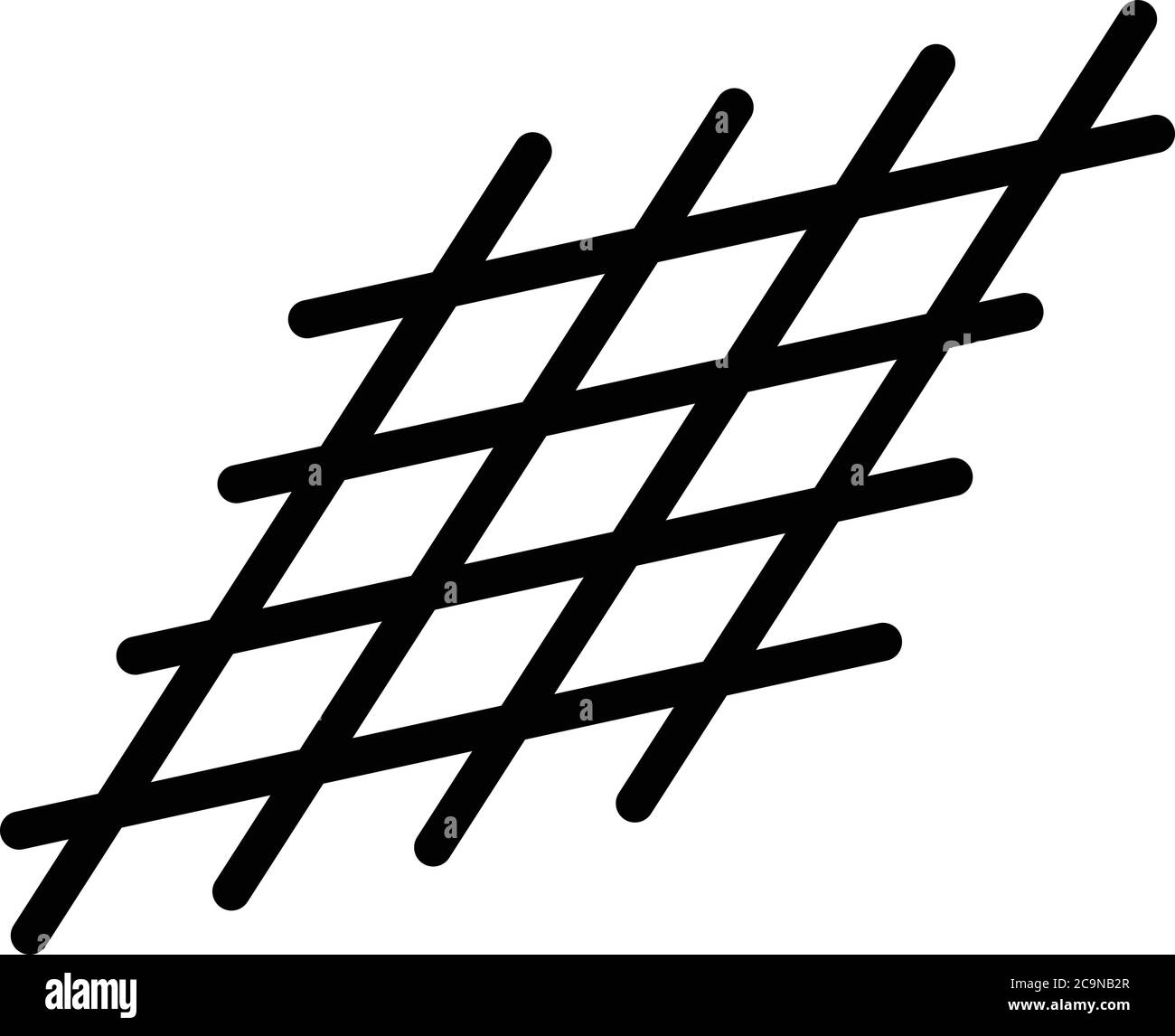 Metallurgy metal net icon, outline style Stock Vector Image & Art - Alamy