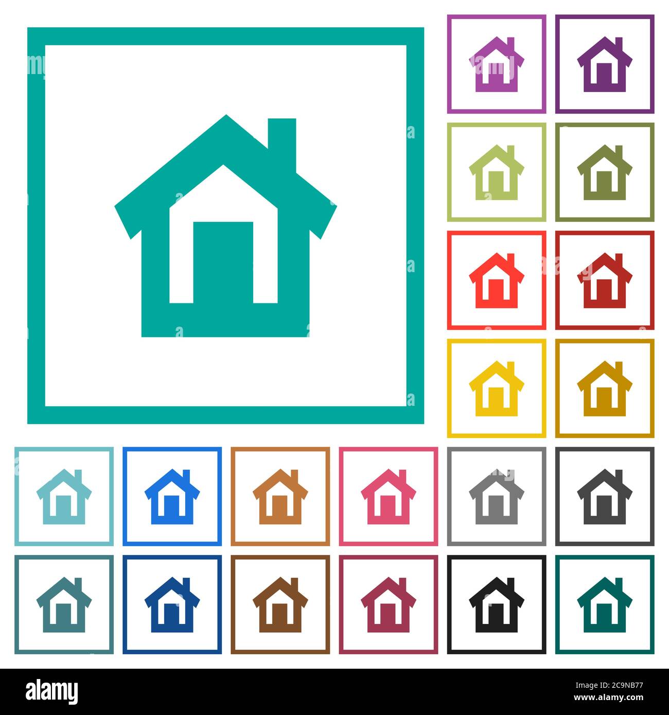 Polychrome roof Stock Vector Images - Alamy