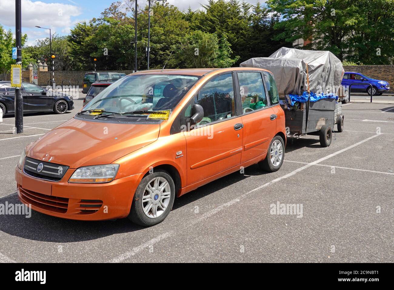 Car trailers hi-res stock photography and images - Alamy
