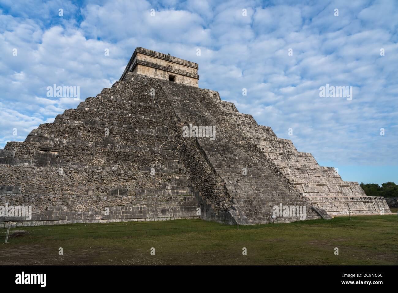 El Castillo, the Castle or the Temple of Kukulkan is the largest ...