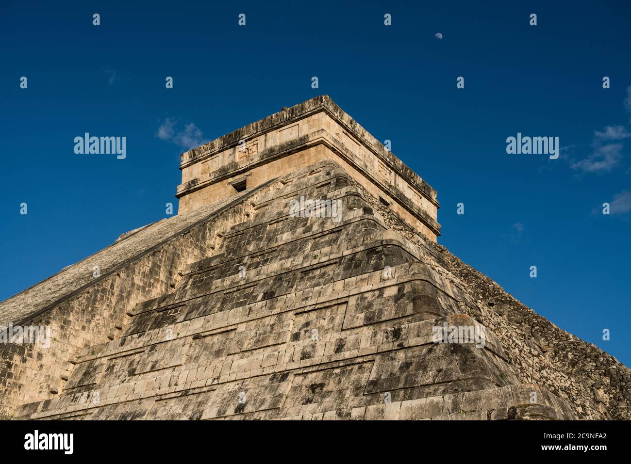 El Castillo, the Castle, or the Temple of Kukulkan is the largest ...