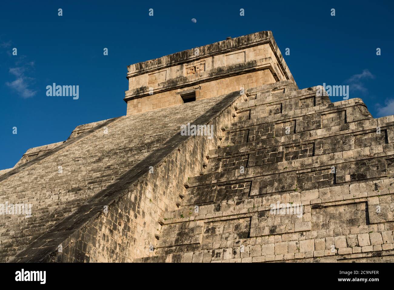El Castillo, the Castle, or the Temple of Kukulkan is the largest ...