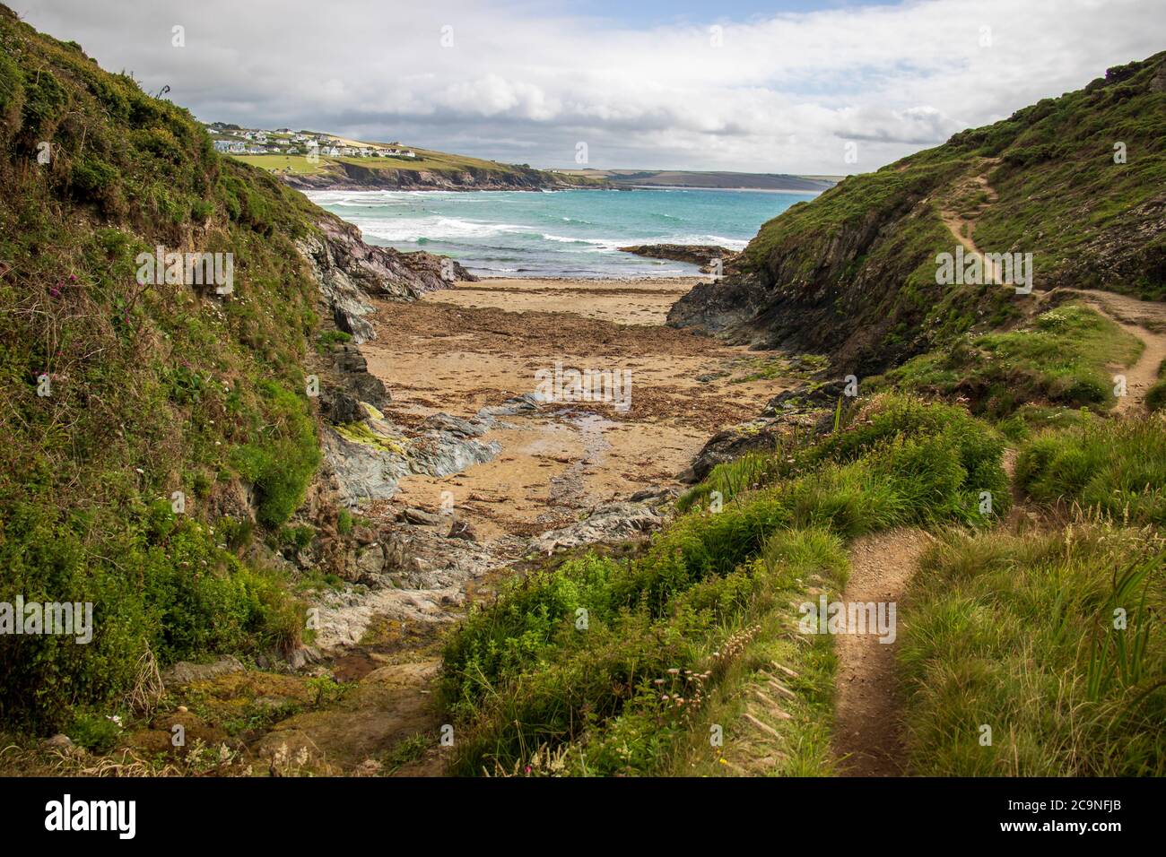 Polzeath And Cornwall And Family High Resolution Stock Photography and ...