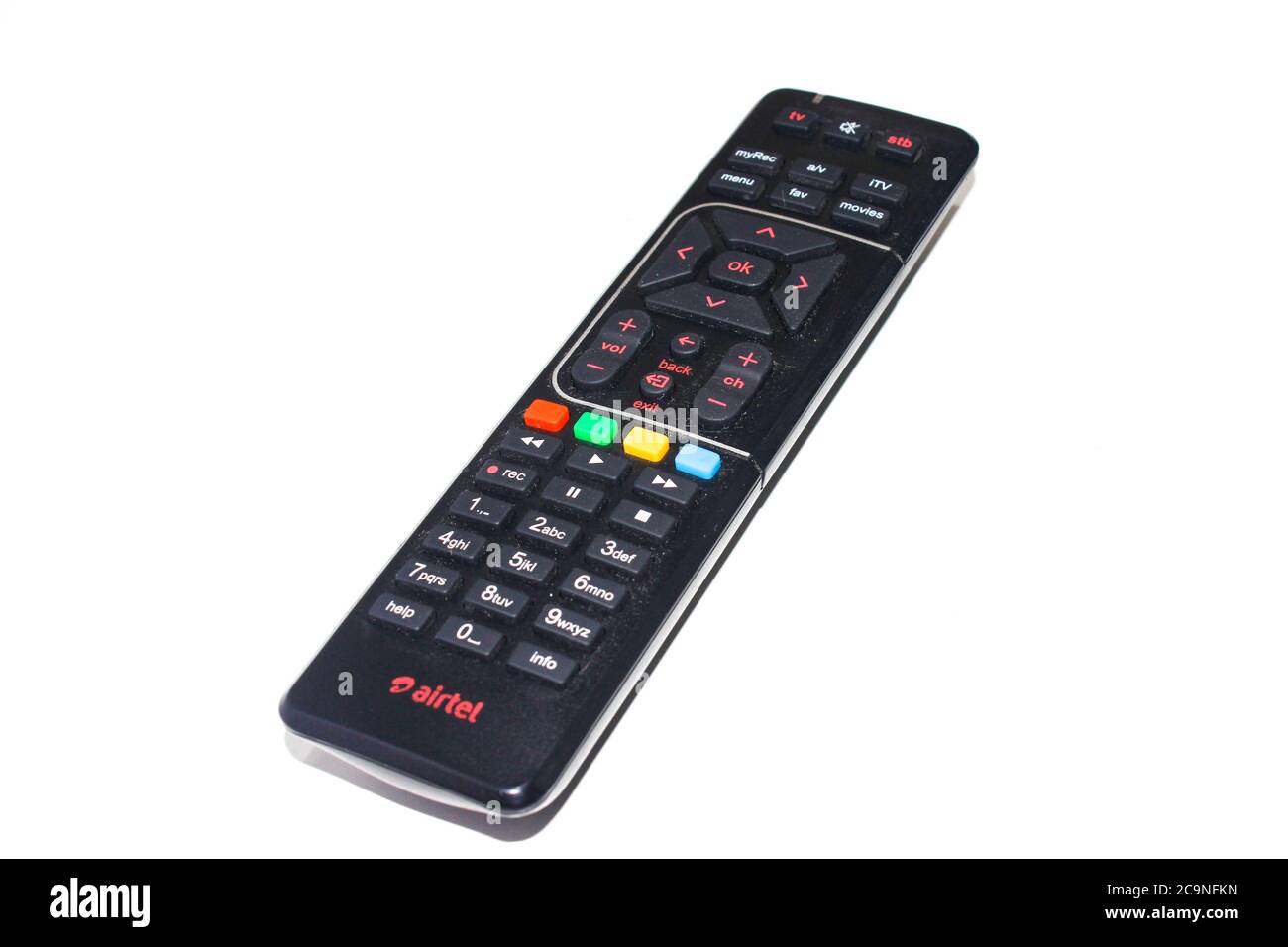 A picture of tv remote Stock Photo - Alamy