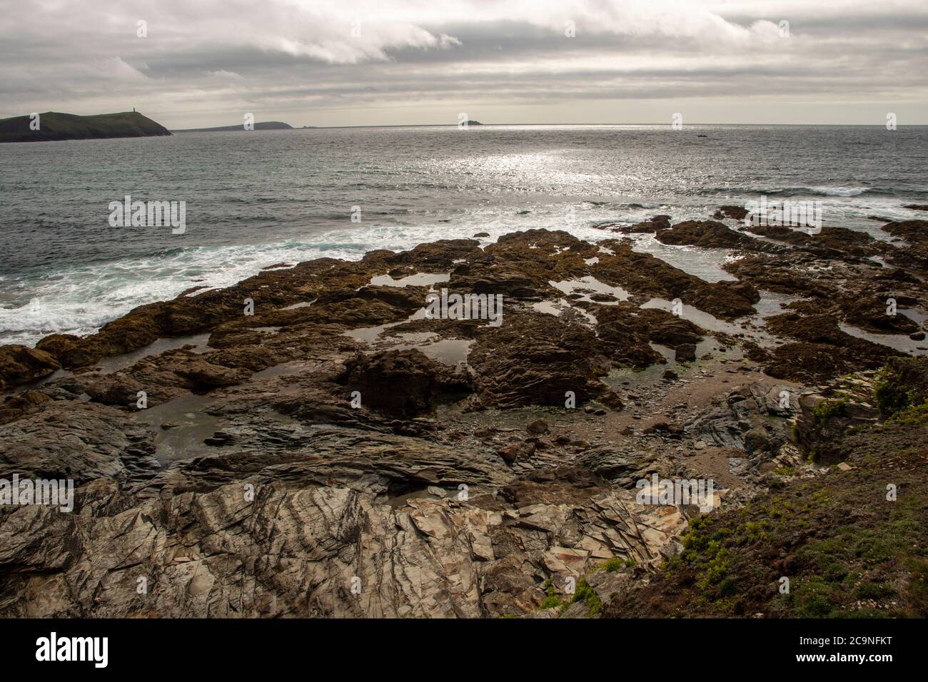 Polzeath and cornwall and family hi-res stock photography and images ...
