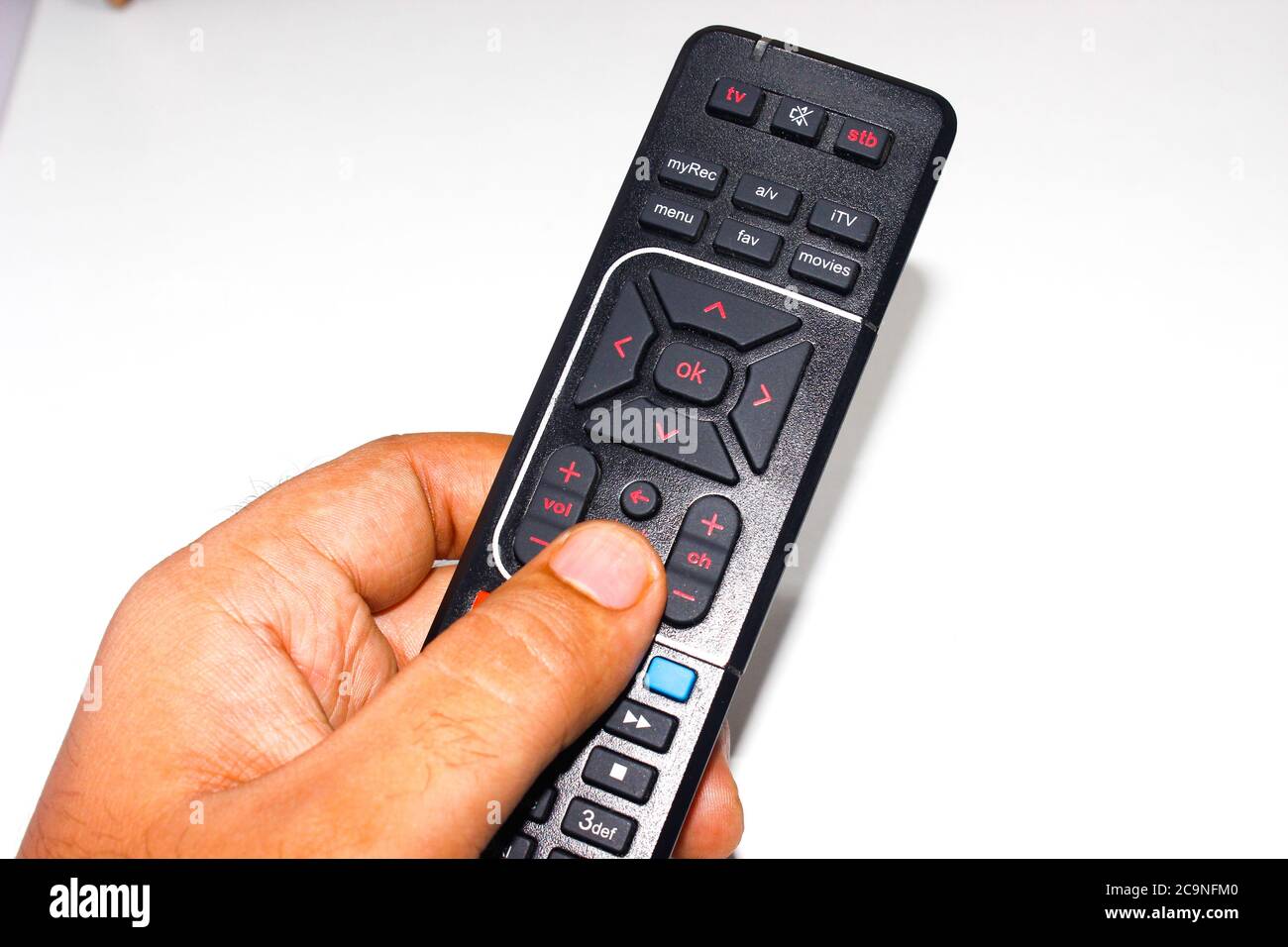 A picture of tv remote Stock Photo - Alamy
