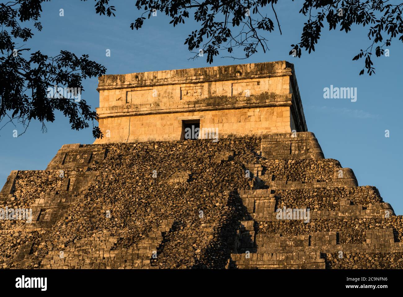 El Castillo, the Castle, or the Temple of Kukulkan is the largest ...
