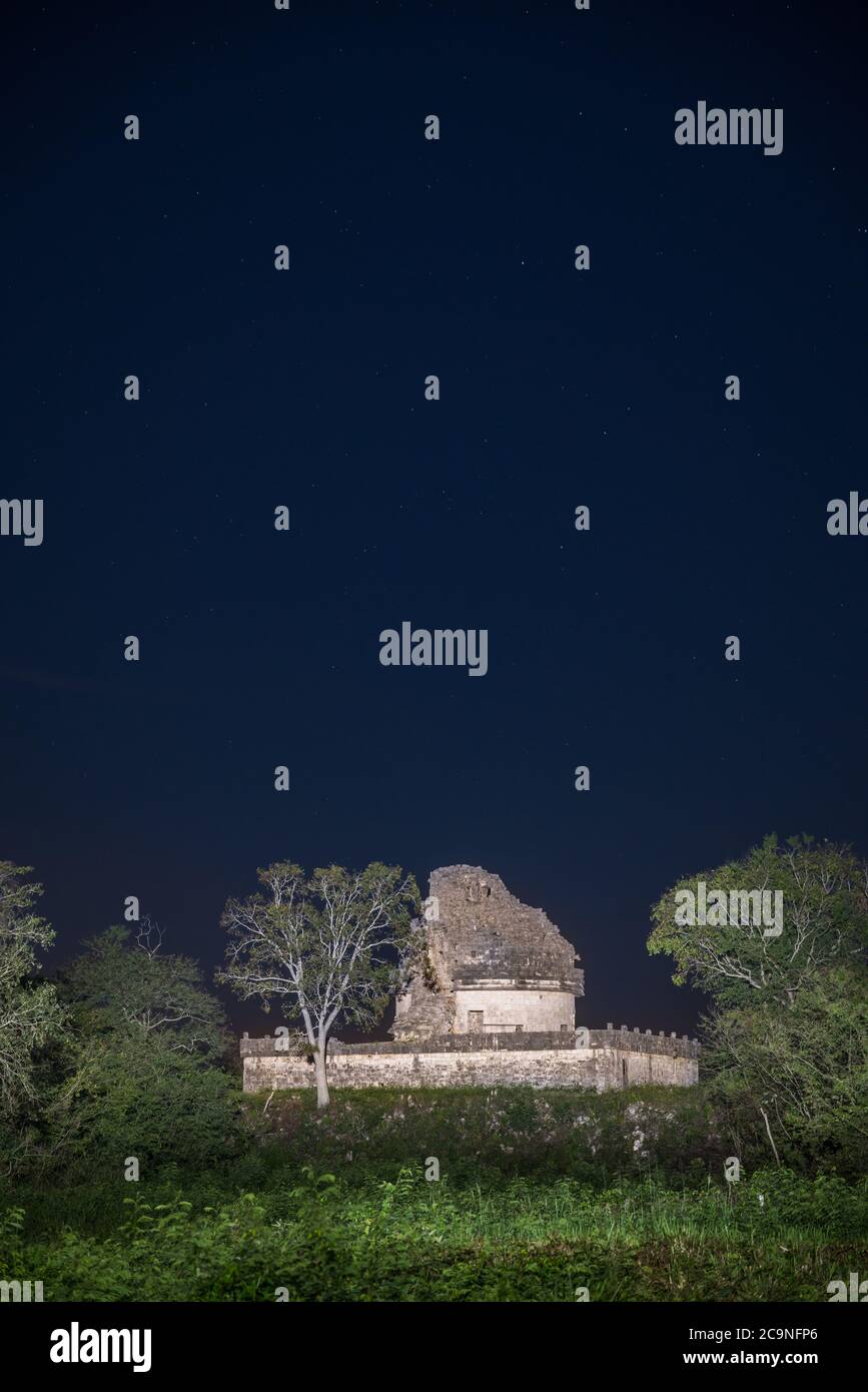 Mayan observatory stars hi-res stock photography and images - Alamy