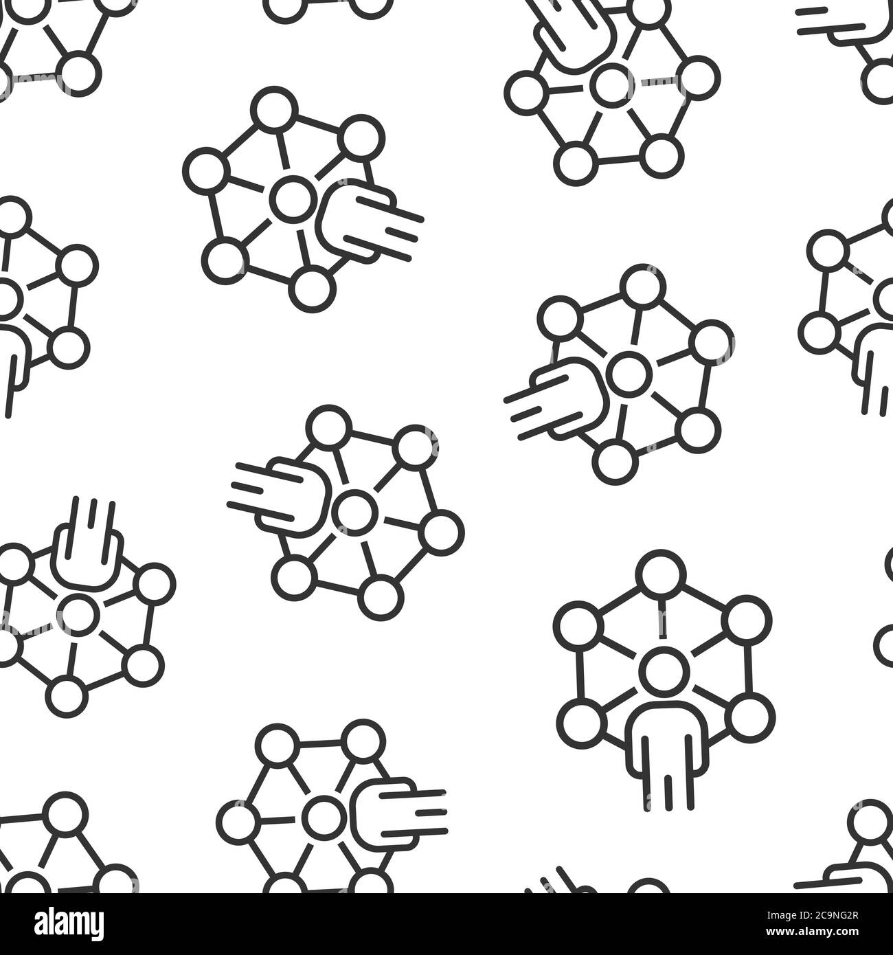 Corporate organization chart with business people vector icon in flat ...