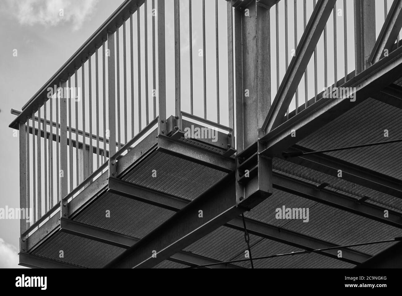 Skywalk platform Black and White Stock Photos & Images - Alamy