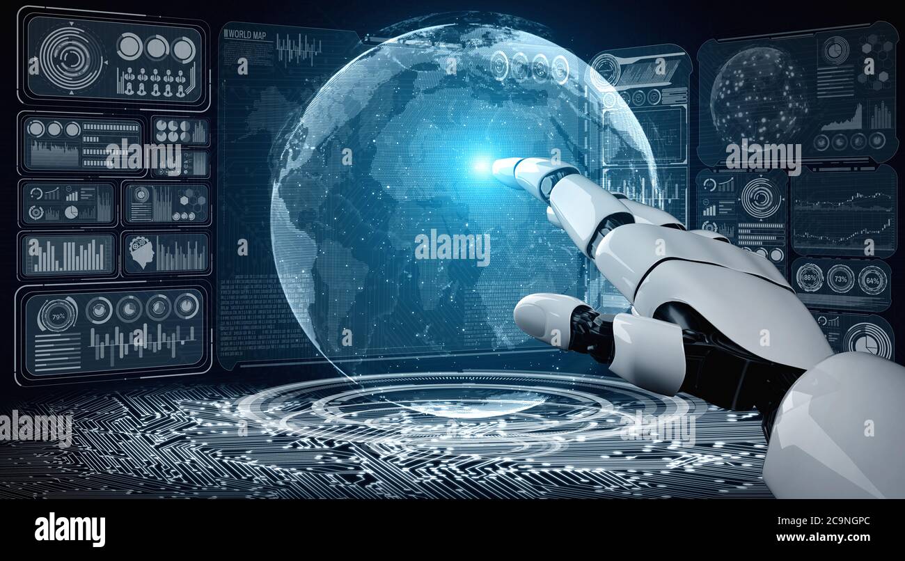 Stock market robot trading hi-res stock photography and images - Alamy