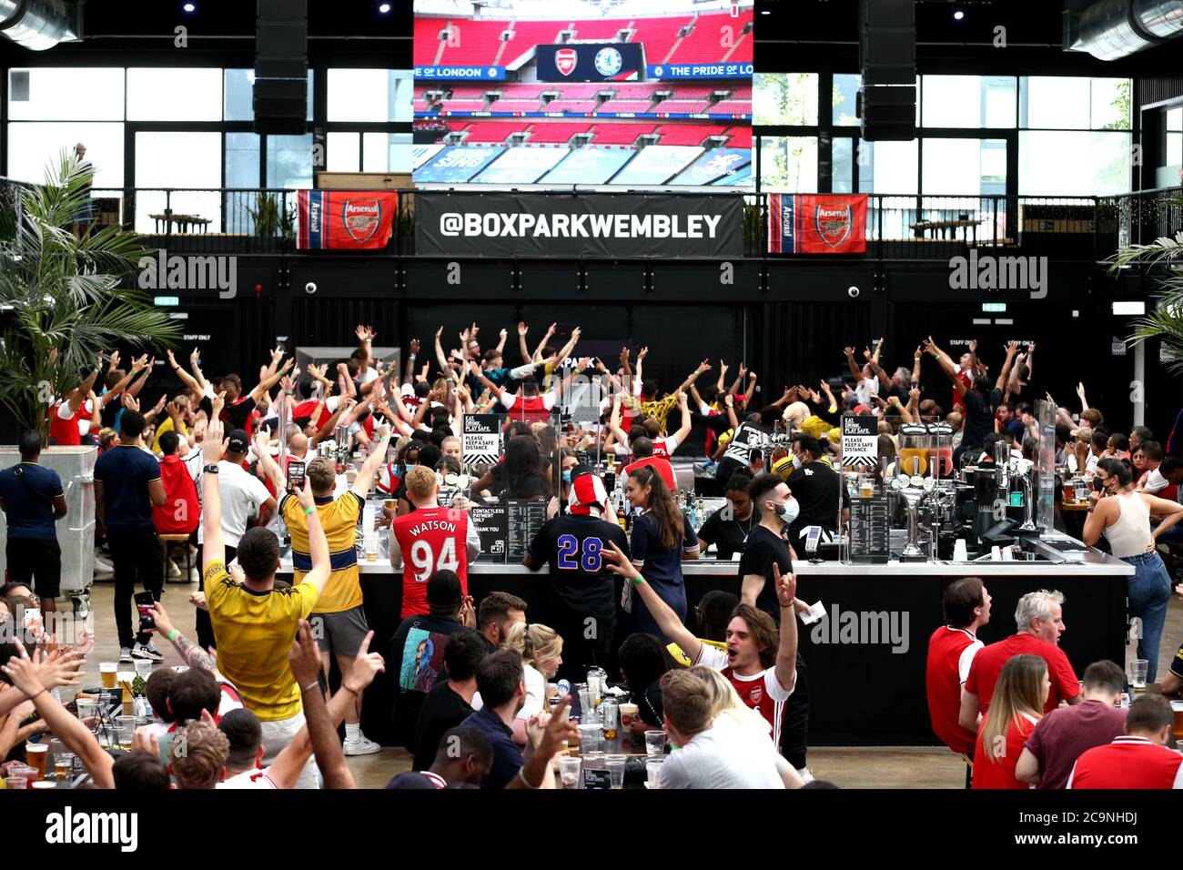 Wembley box park hi-res stock photography and images - Alamy