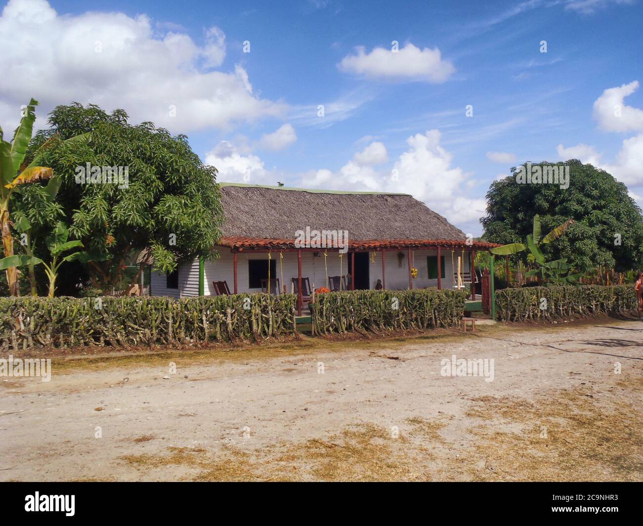 Typical old Cuban farmhouse Stock Photo - Alamy