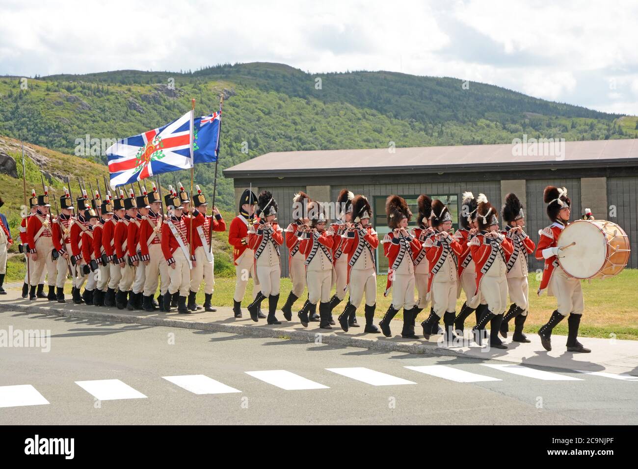 Signal Hill Tattoo, St. John's, Newfoundland, Canada Stock Photo - Alamy
