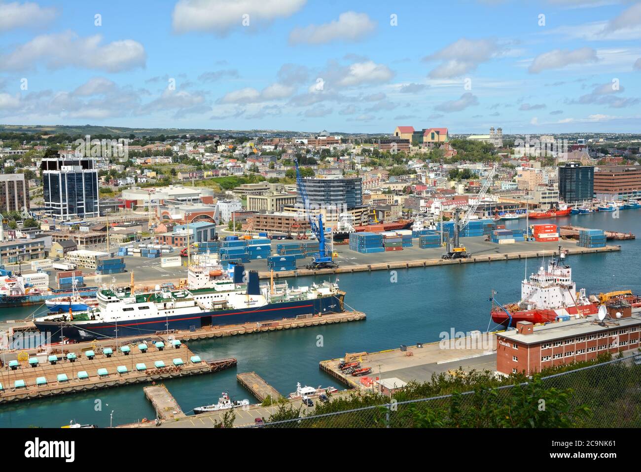 St. John's port - NewFoundland, Canada Stock Photo - Alamy