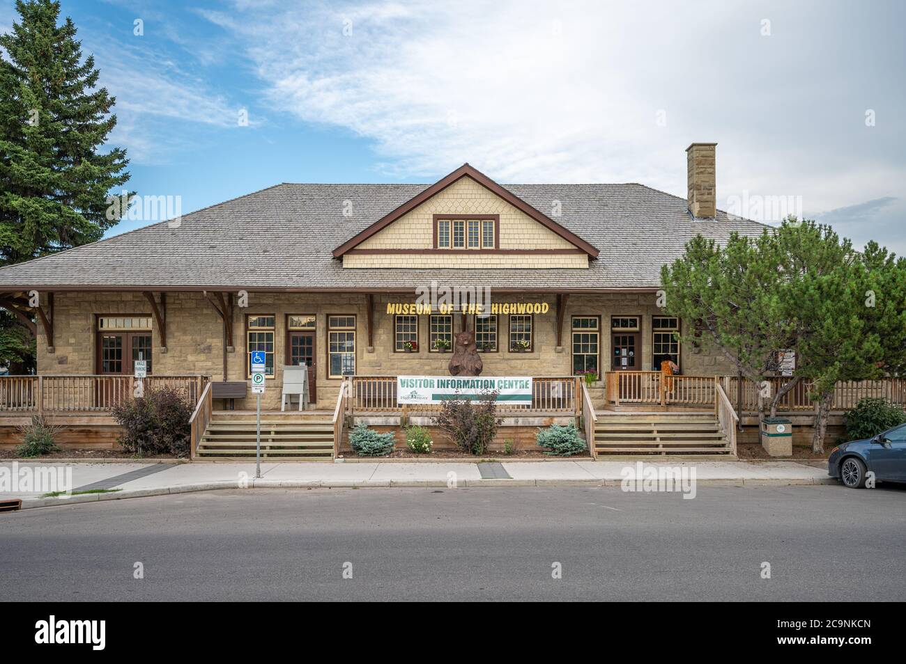 High River, Alberta - August 31, 2020: Museum of the Highwood in High ...