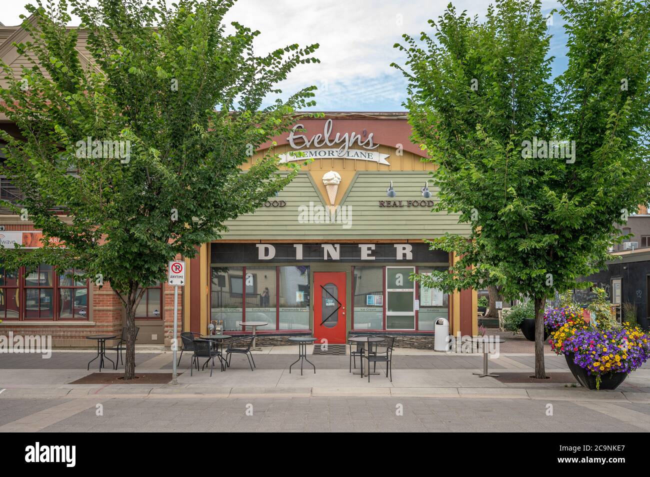 Canada canadian frontier town hi-res stock photography and images - Alamy