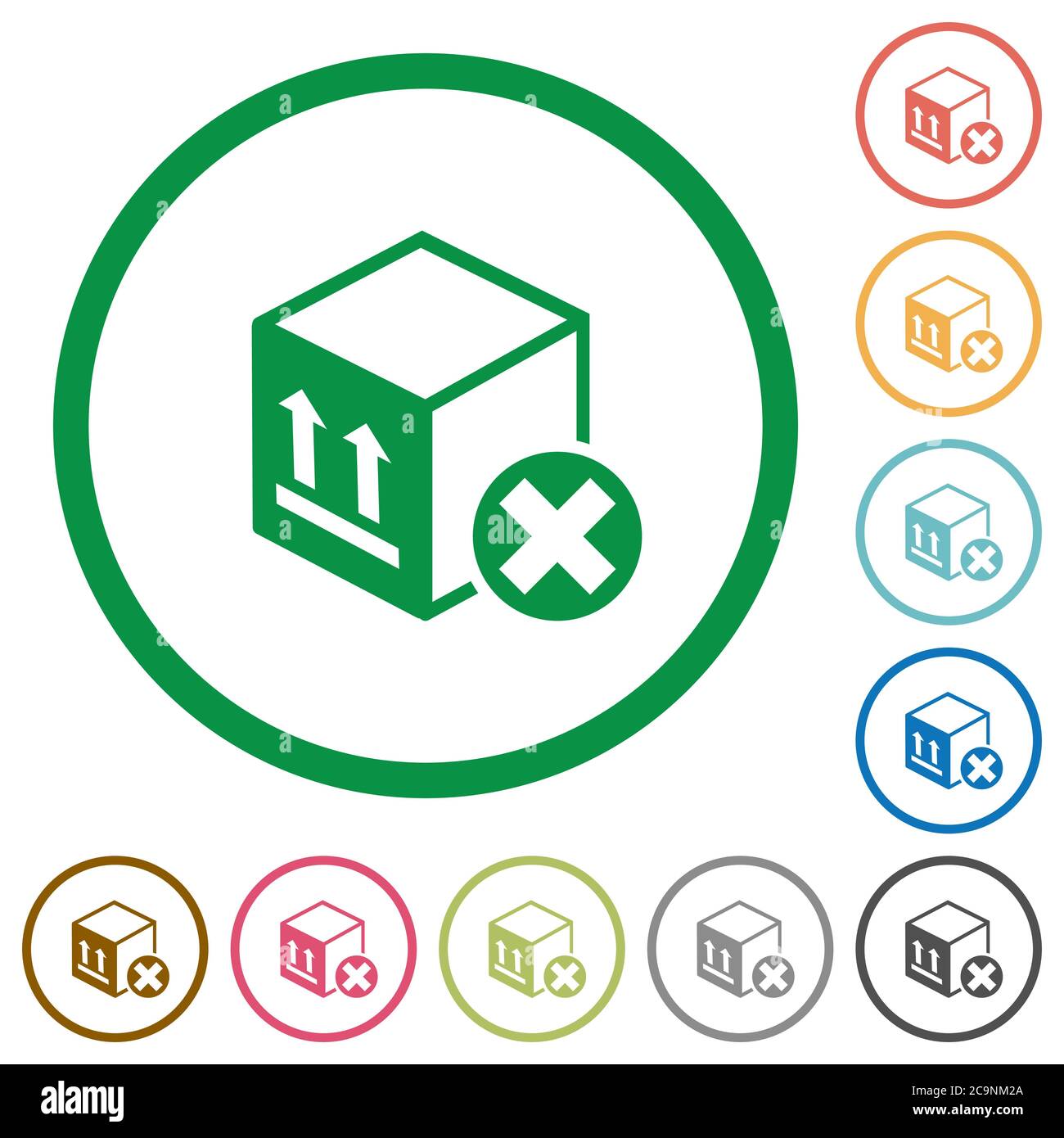 Lost parcel Stock Vector Images - Alamy