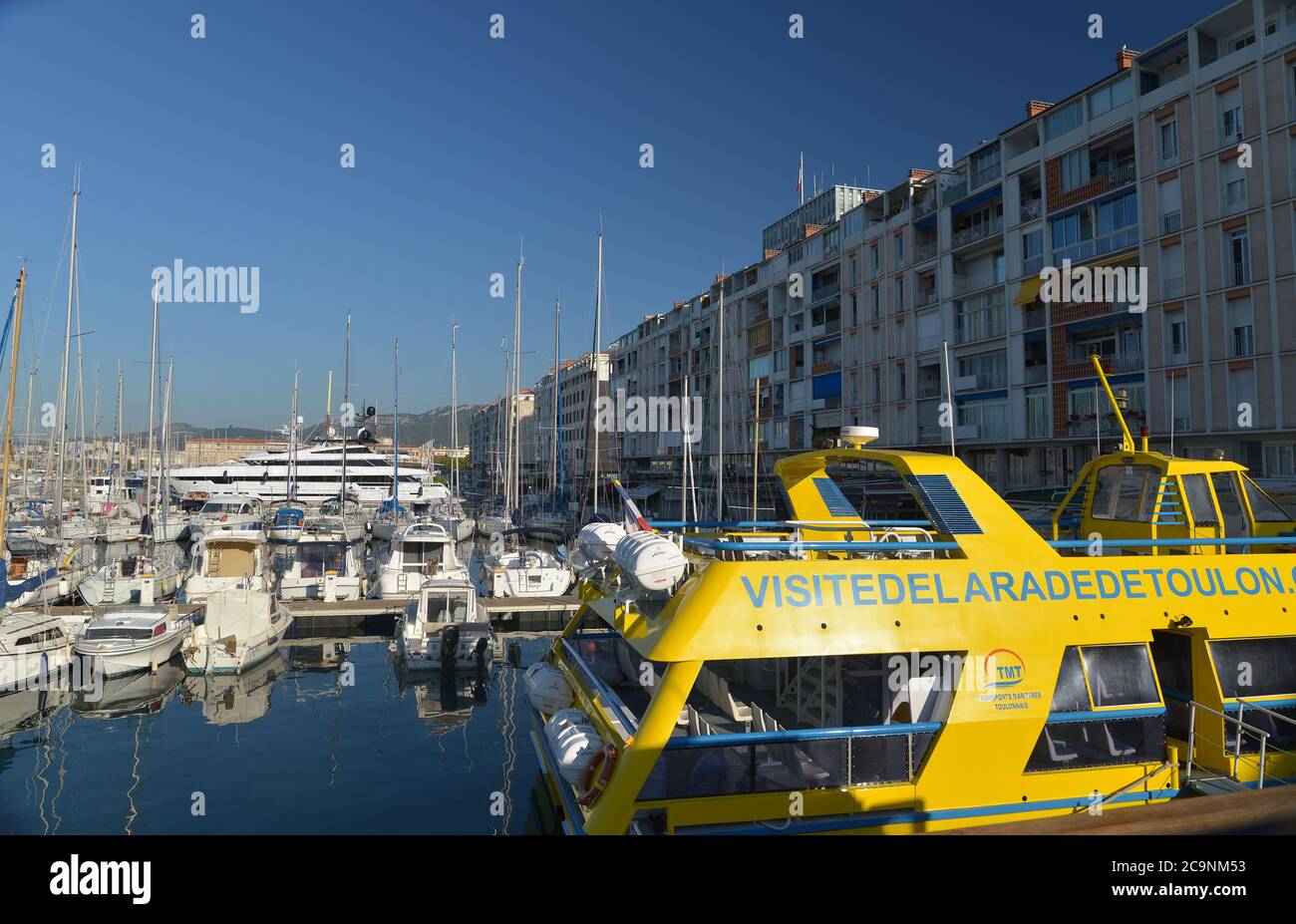 Port of Toulon Stock Photo - Alamy