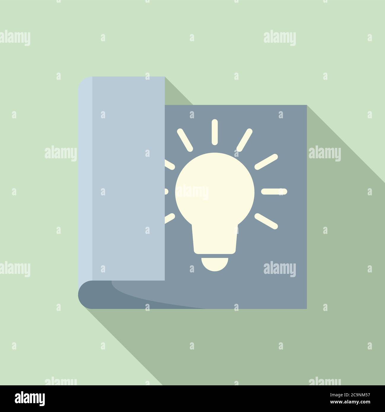 New paper innovation icon. Flat illustration of new paper innovation ...