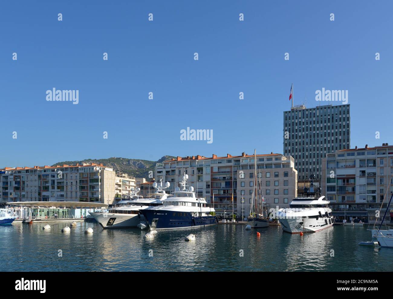 Port of Toulon Stock Photo - Alamy
