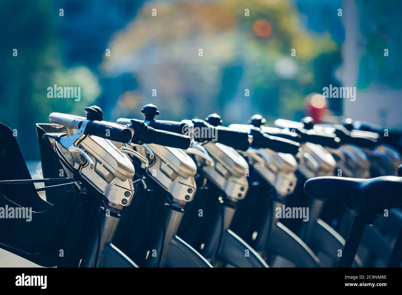 Group of bicycles wheels Stock Photo - Alamy