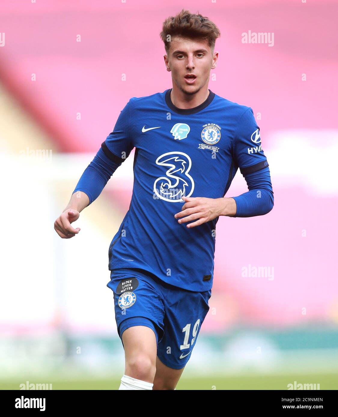 Chelsea's Mason Mount during the Heads Up FA Cup final match at Wembley ...
