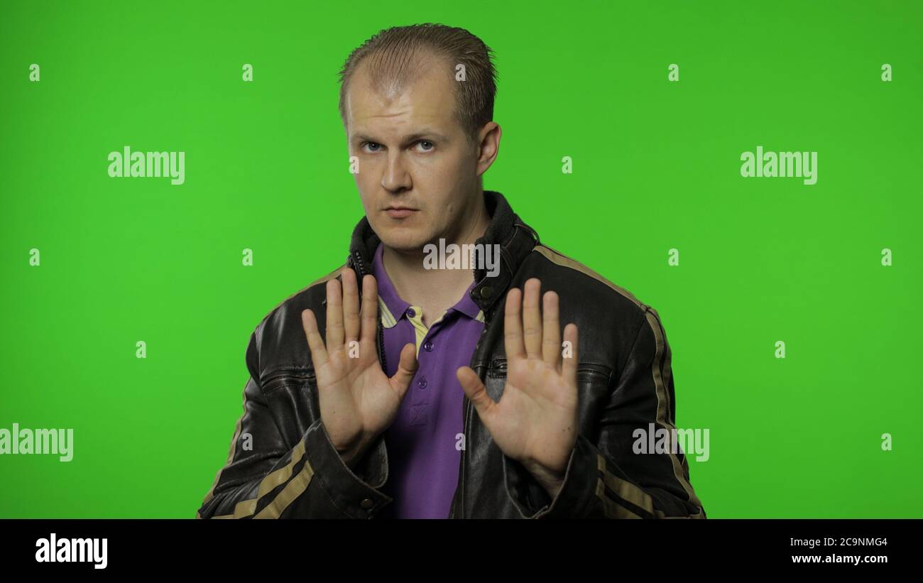 Man panicking hi-res stock photography and images - Alamy