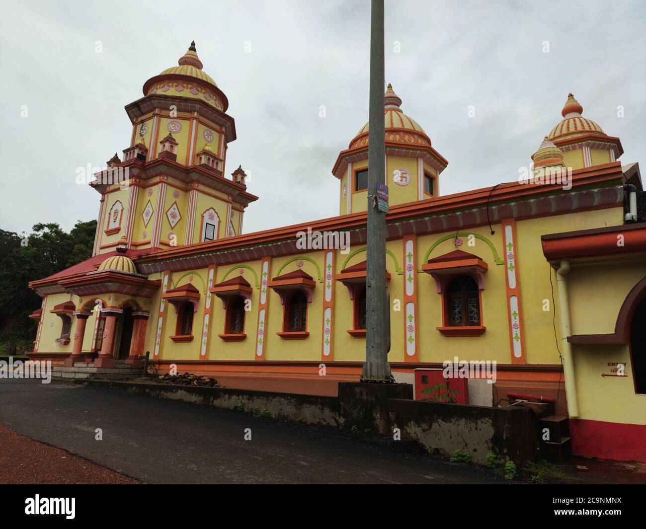 Hindu temples of arpora hi-res stock photography and images - Alamy