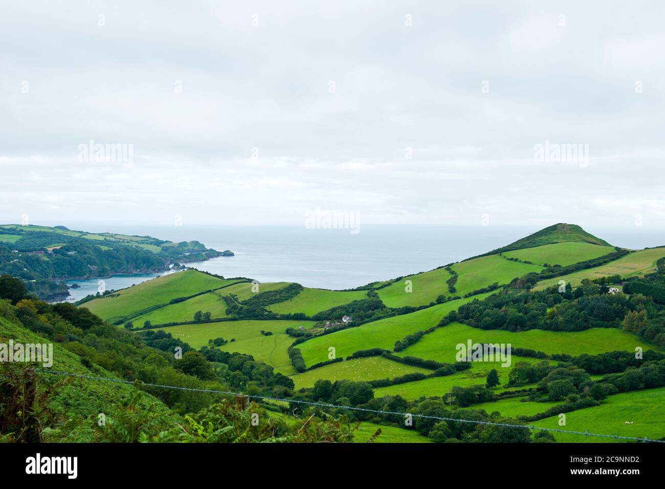 Great hangman cliff hi-res stock photography and images - Alamy