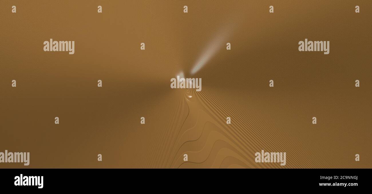 Mathematical shape made of SADDLE BROWN monochromic 3D curved abstract ...