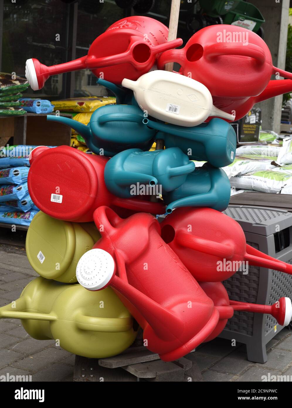 Plastic water cans hi-res stock photography and images - Alamy