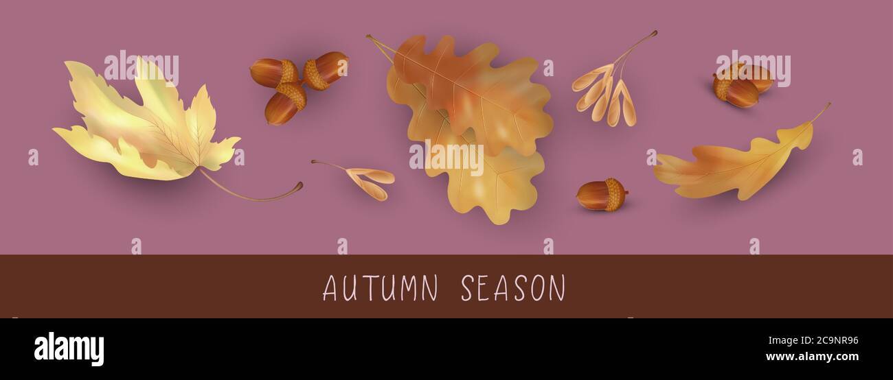Season november Stock Vector Images - Alamy
