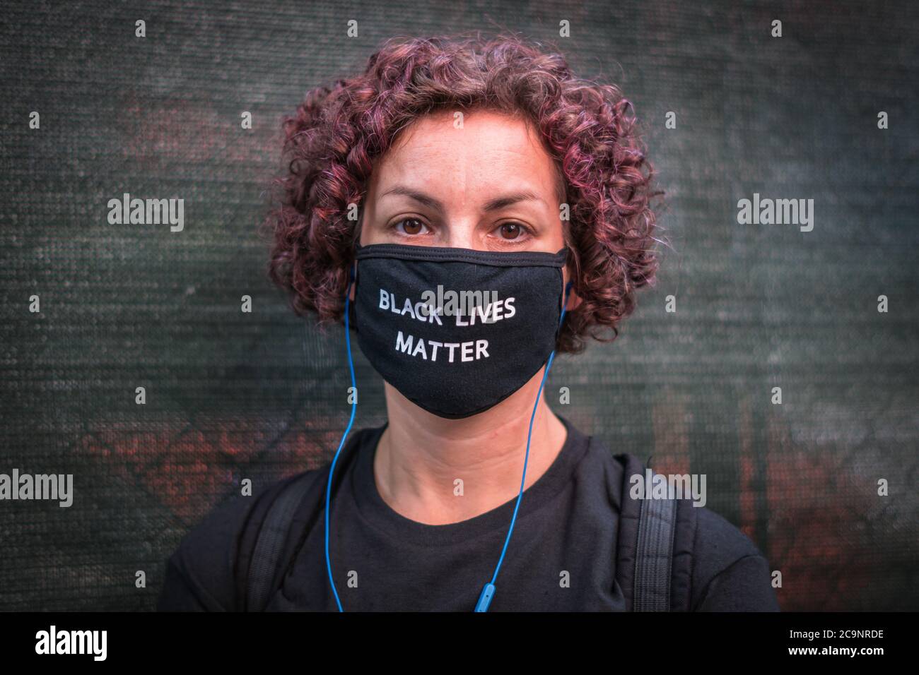 Rev. Kevin McCall and the Crisis Action Center lead a march from Times ...