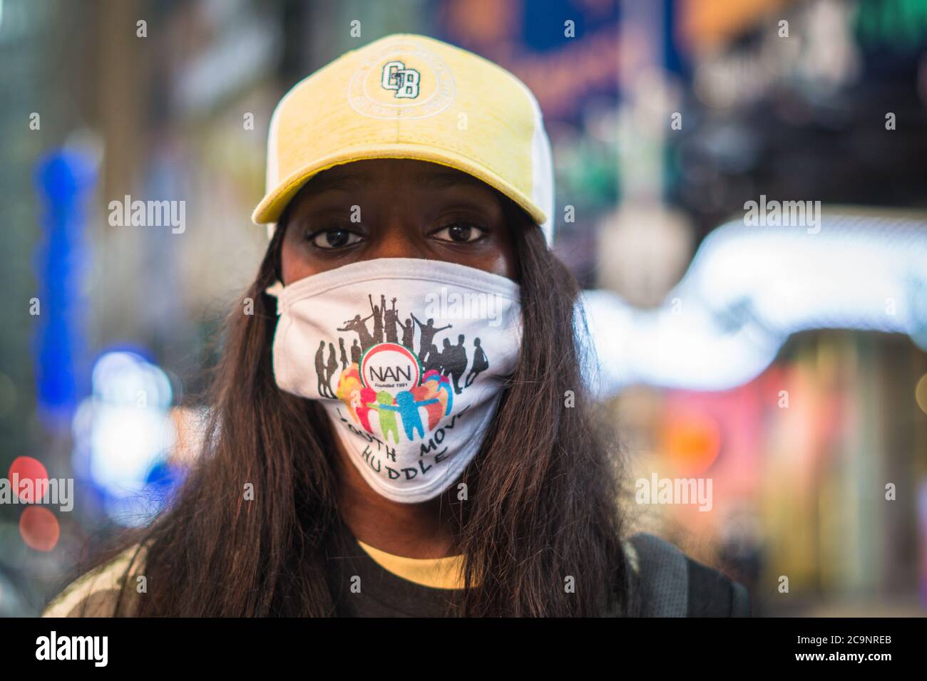 Rev. Kevin McCall and the Crisis Action Center lead a march from Times ...