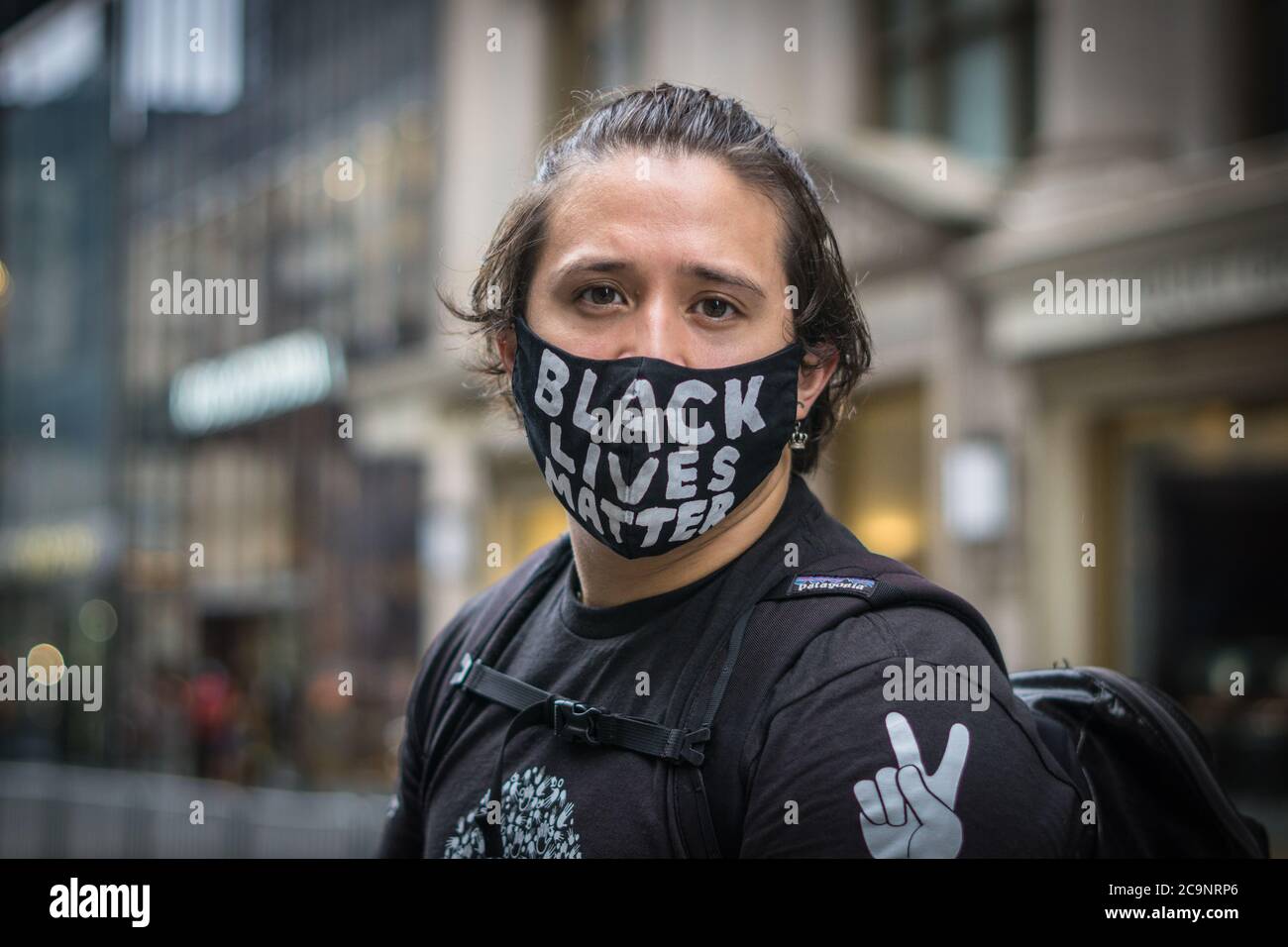 Rev. Kevin McCall and the Crisis Action Center lead a march from Times ...