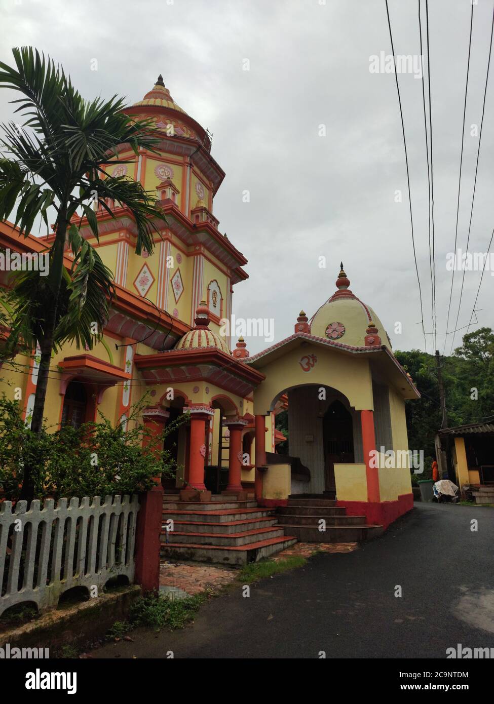 Hindu Temples of Arpora Stock Photo - Alamy