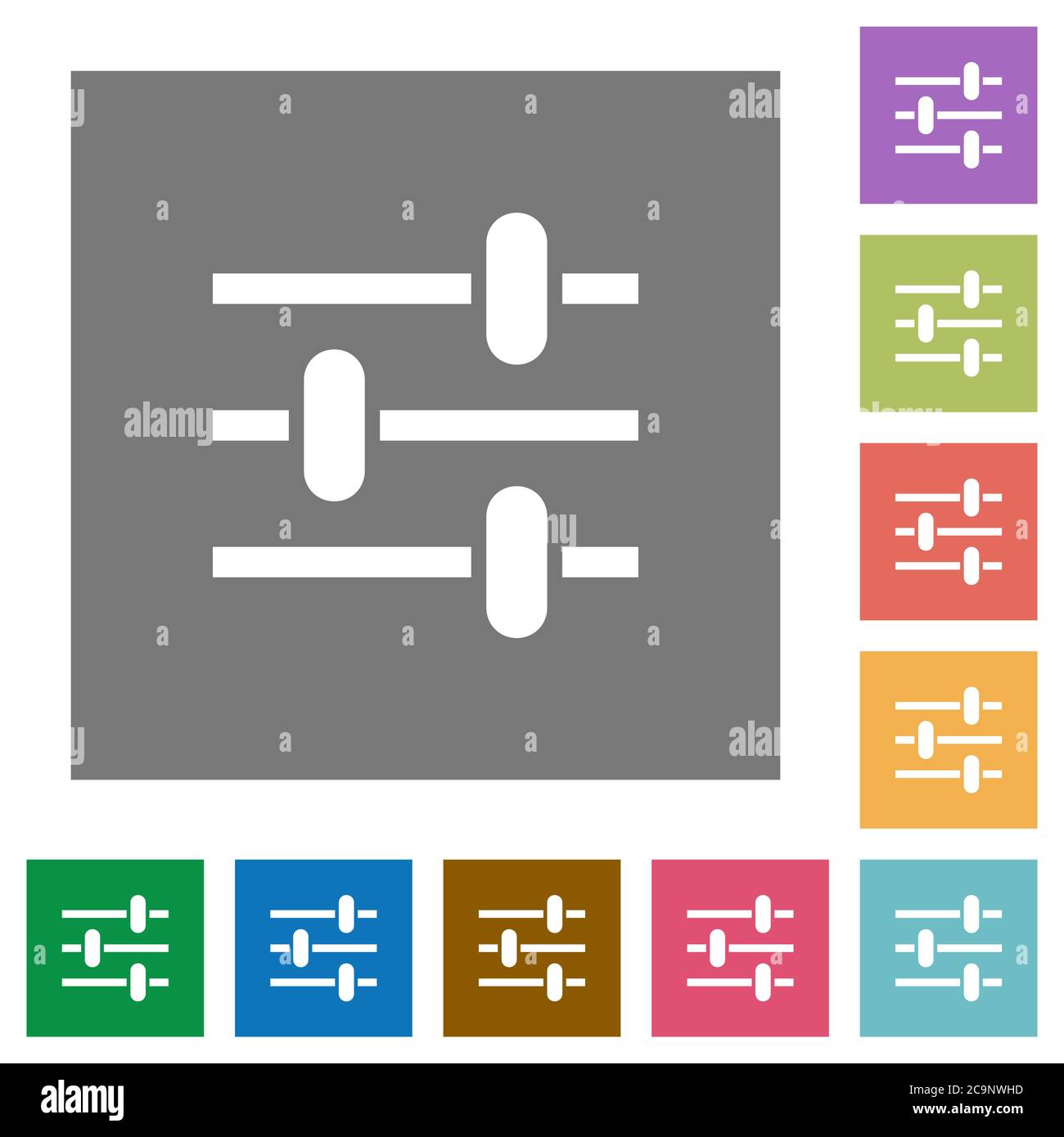 Adjust fader Stock Vector Images - Alamy