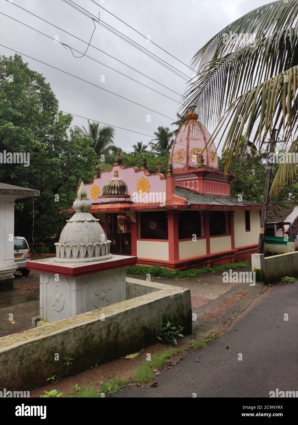 Hindu Temples of Arpora Stock Photo - Alamy
