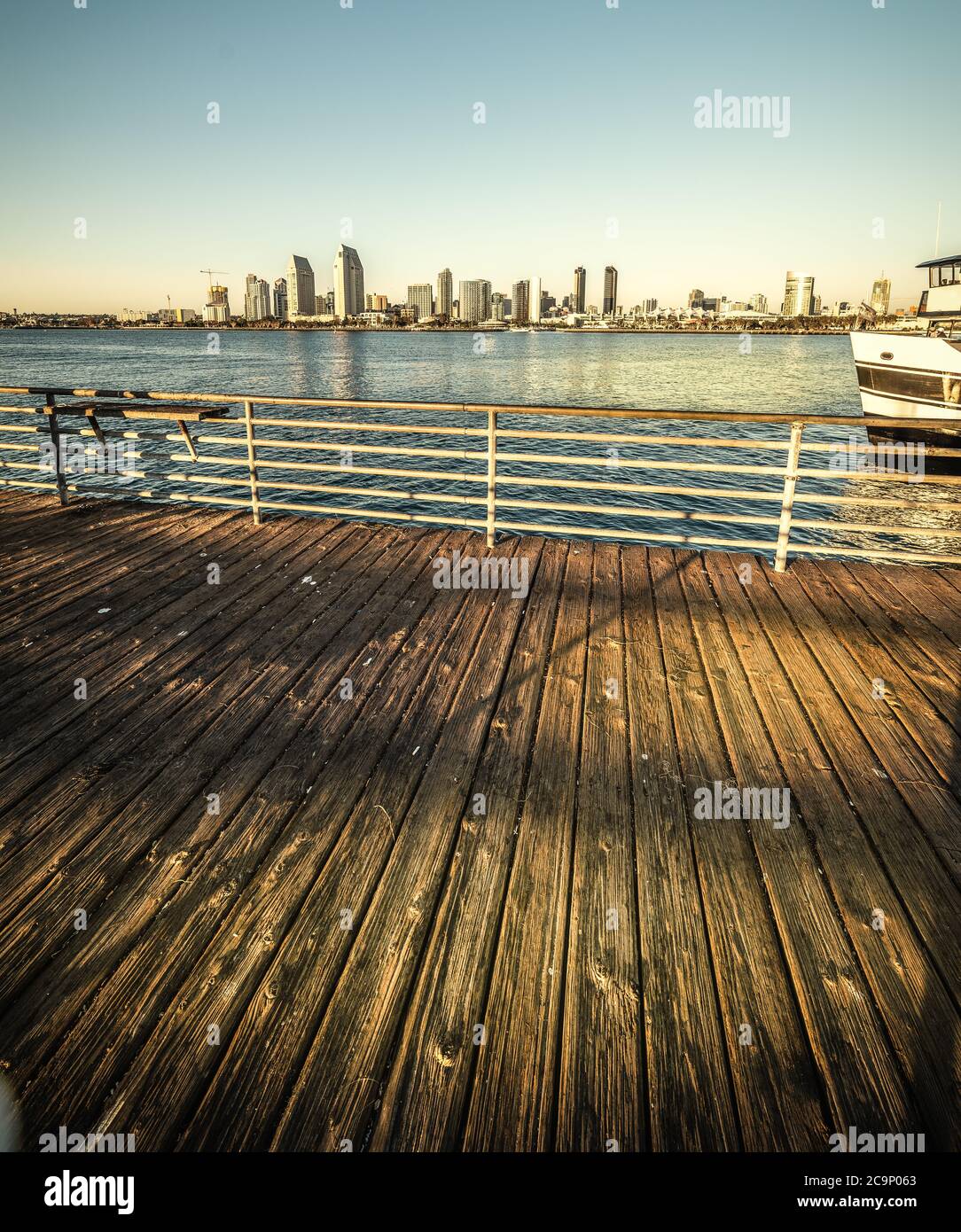 Beautiful modern wooden boardwalk hi-res stock photography and images ...