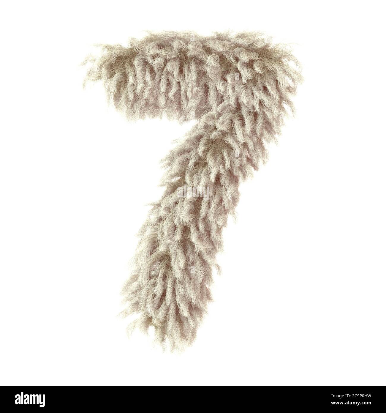 3d wild animal fur number 7 Stock Photo - Alamy
