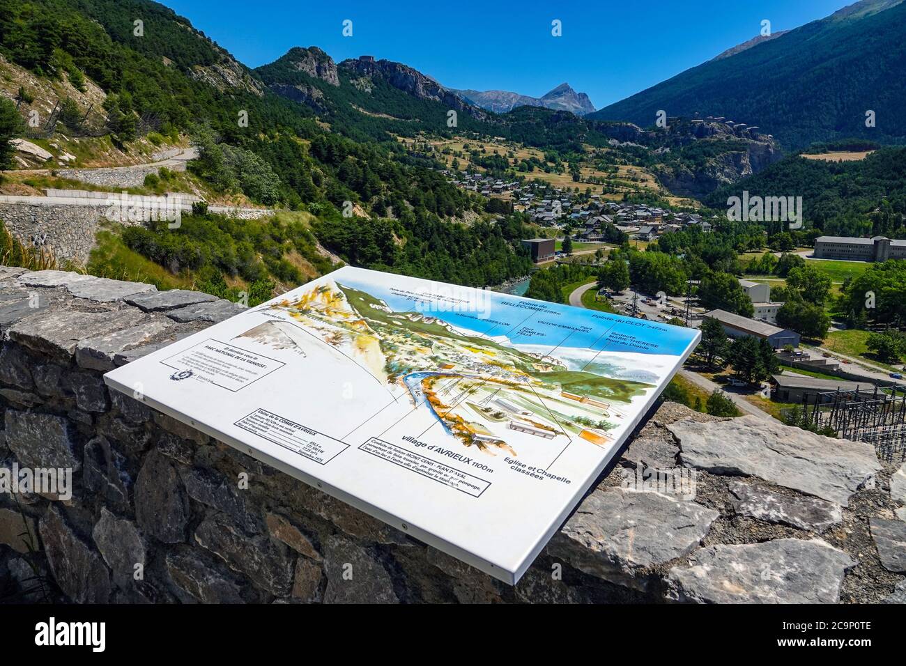 Sign board at ONERA French aeronautical research centre, wind tunnels ...