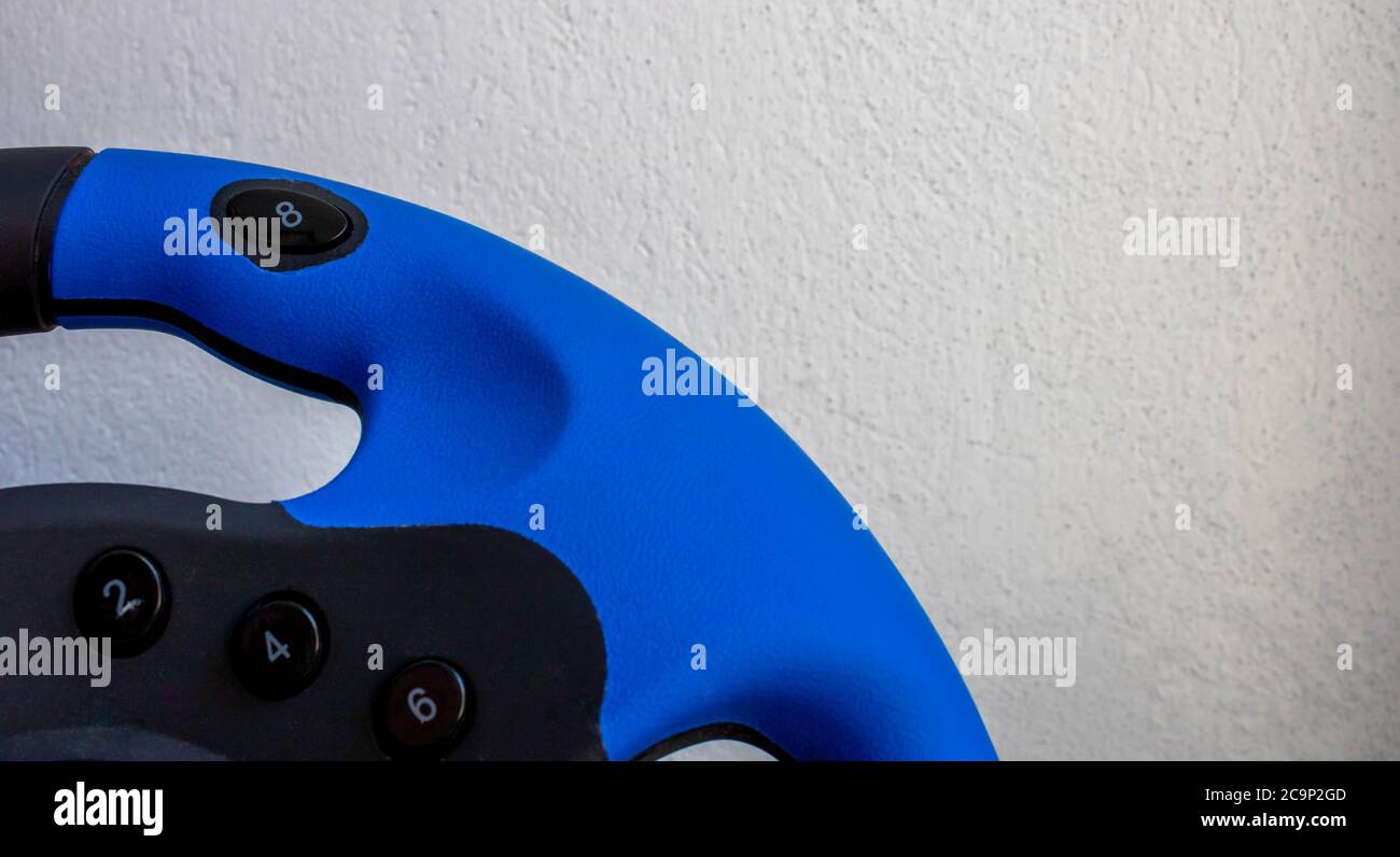 Computer gaming steering wheel hi-res stock photography and images - Alamy