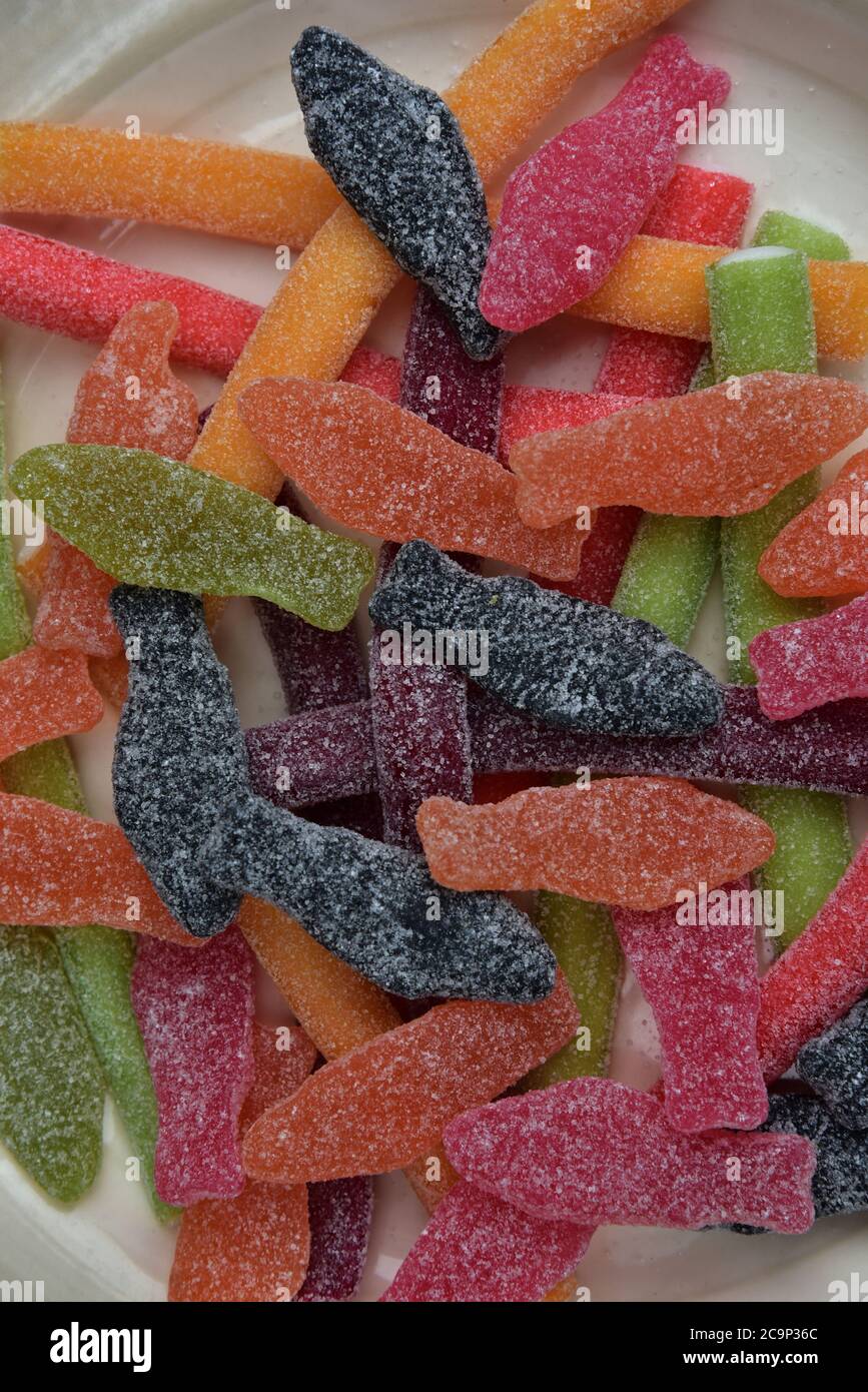 Sweets containing a high sugar content Stock Photo - Alamy