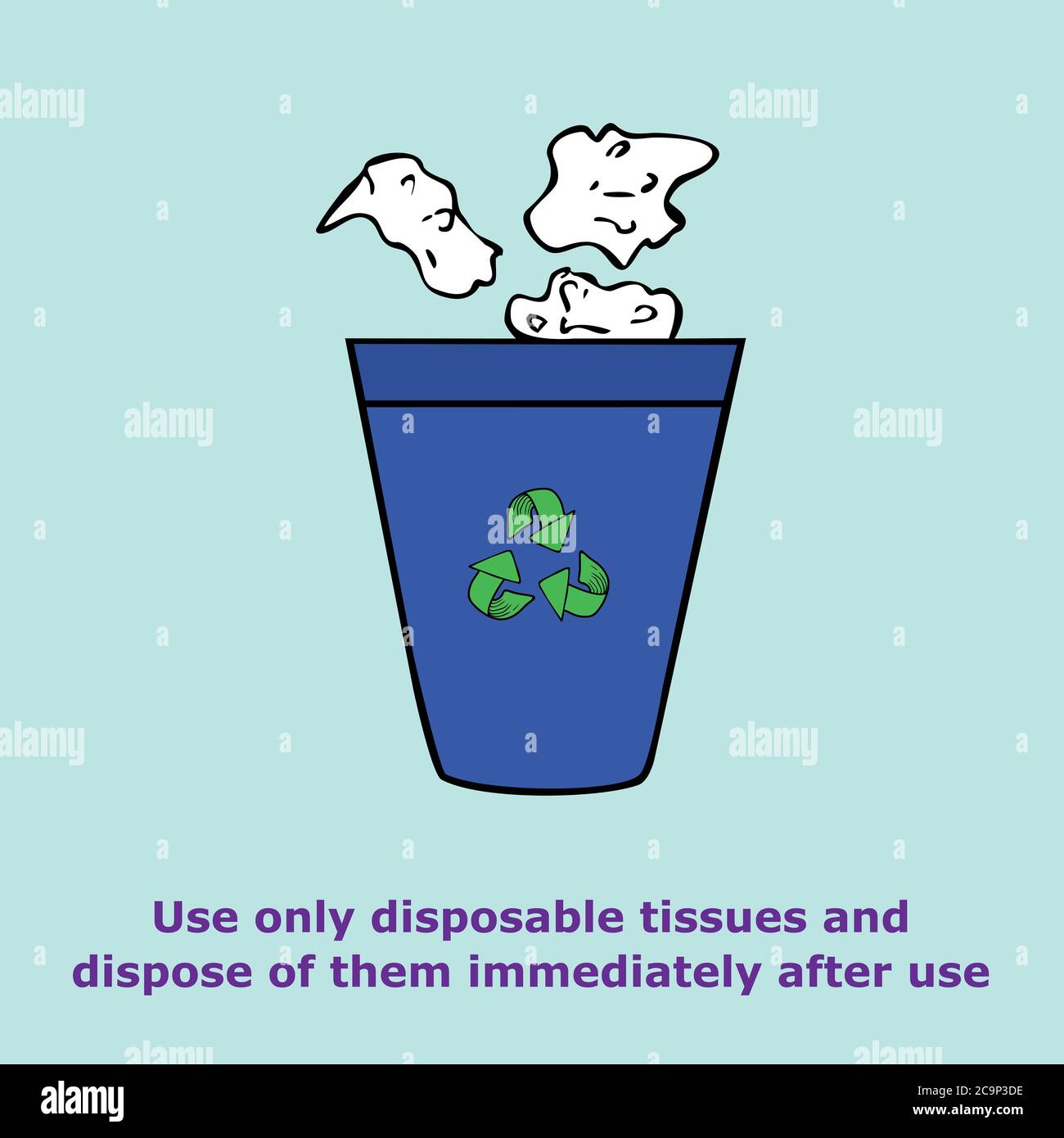 Tissues bin hi-res stock photography and images - Alamy