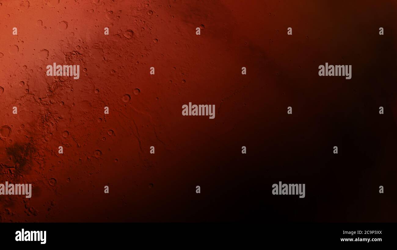 Close-up view of the red planet Mars Stock Photo - Alamy